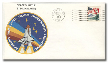 STS27R - STS-27 Return Cover - Mystic Stamp Company