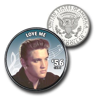 CNS2026 - Elvis Presley "Love Me" US Half Dollar Commemorative Coin ...