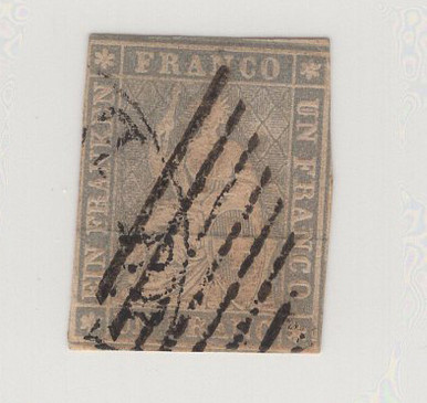30 - 1855 Switzerland - Mystic Stamp Company