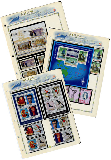 WW816 - Worldwide Ships Collection - Mystic Stamp Company