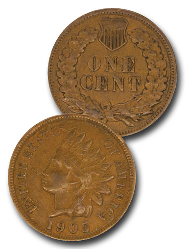 CP-905 - 1905 Indian Head Penny - Mystic Stamp Company