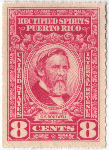 PTRE40 - 1942-57 8c Puerto Rico Rectified Spirits, George Sewall ...