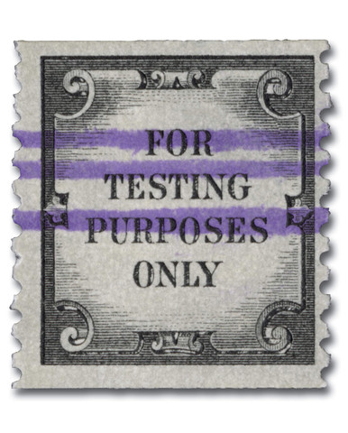 MA1900 - 1962-86 #TD107b, Perf. 9.75, For Testing Purposes Only Coil ...