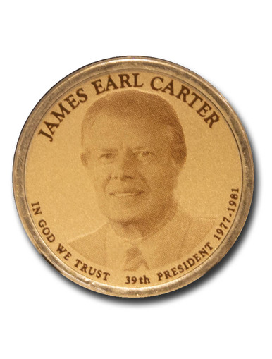 CNPRES40 - $1.00 Enhanced, President Jimmy Carter - Mystic Stamp Company
