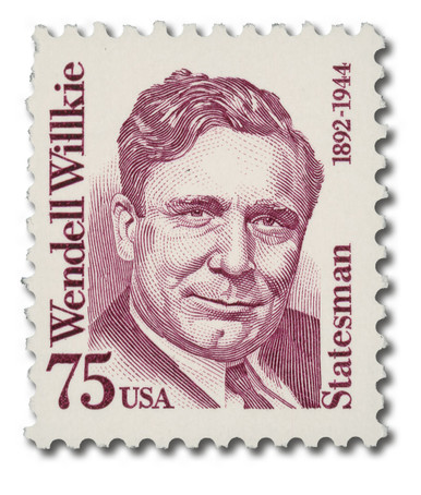 2192 - 1992 75c Great Americans Series: Wendell Willkie - Mystic Stamp ...