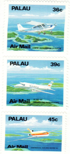 C18-20 - 1989 Palau - Mystic Stamp Company