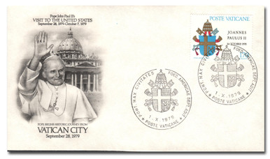 AC854 - 1979 Pope Begins Historic Journey to Ireland - Mystic Stamp Company