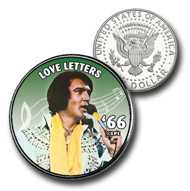 CNS2052 - Elvis Presley "Elvis Love letters" US Half Dollar ...