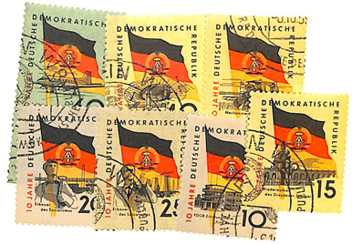 456//63 - 1959 German Democratic Republic - Mystic Stamp Company