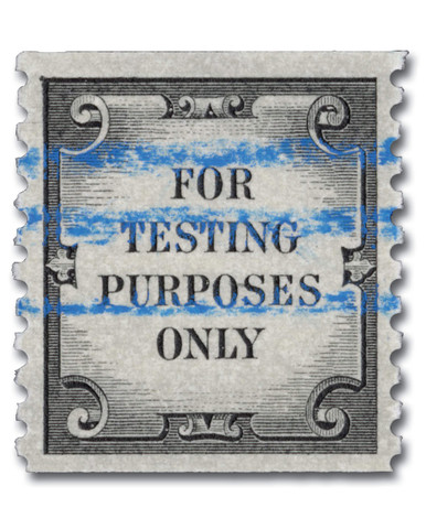 MA1898 - 1962-86 #TD107b, Perf. 9.75, For Testing Purposes Only Coil ...