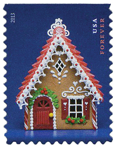 4817 - 2013 First-Class Forever Stamp - Contemporary Christmas ...