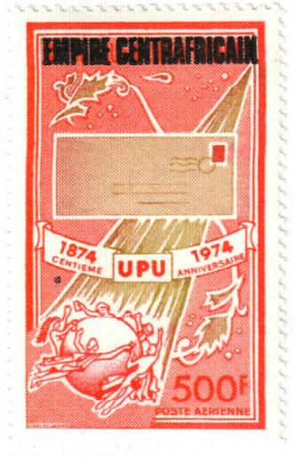 C159 - 1977 Central African Republic - Mystic Stamp Company