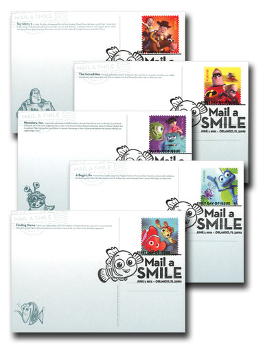 UX628-32 - 2012 32c Disney-Pixar Characters, First Day Issue Postal ...
