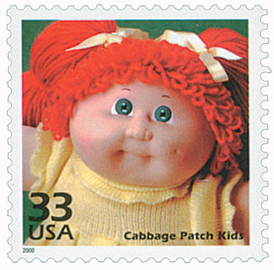 3190i - 2000 33c Celebrate the Century - 1980s: Cabbage Patch Kids ...