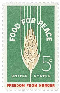 1231 - 1963 5c Food for Peace, Freedom from Hunger - Mystic Stamp Company