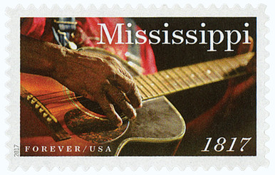 5190 - 2017 First-Class Forever Stamp - Statehood: Mississippi ...