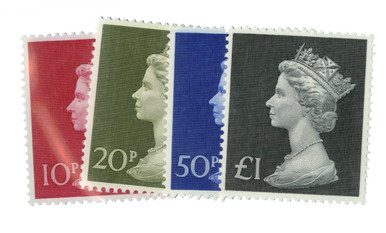 MH165-68 - 1970-72 Great Britain - Mystic Stamp Company