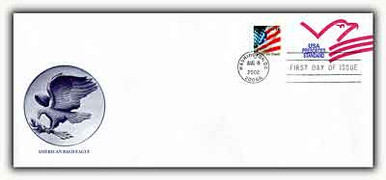 U650 - 2002 Presorted Standard Graphic Eagle, Stamped Envelope, First ...