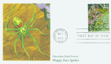 4474j - 2010 44c Happy Face Spider - Mystic Stamp Company