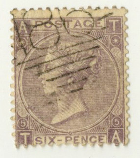45c - 1865 Great Britain, Queen Victoria - Mystic Stamp Company