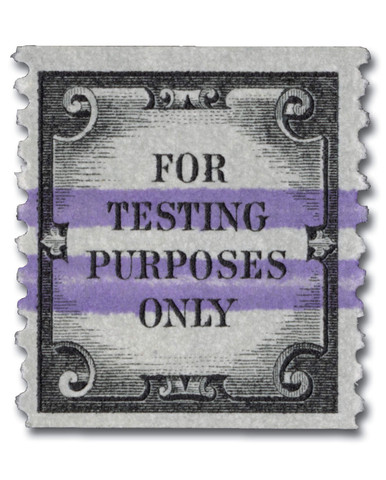 MA1899 - 1962-86 #TD107b, Perf. 9.75, For Testing Purposes Only Coil ...