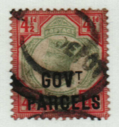 O33 - 1892 Great Britain - Mystic Stamp Company