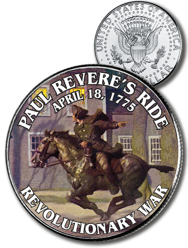 VM - Paul Revere Coin - Mystic Stamp Company