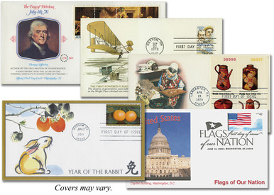 9E - Fleetwood FDCs - Mystic Stamp Company