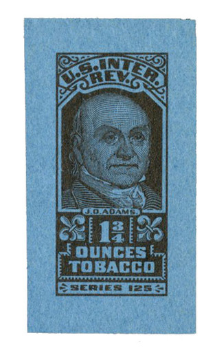 TF1111 - 1955, 1 3/4oz Tobacco Stamps - Series 125 - Mystic Stamp Company