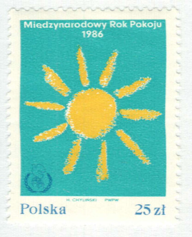 2716 - 1986 Poland - Mystic Stamp Company