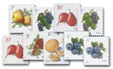 DL300 - Fruits Stamps - Mystic Stamp Company