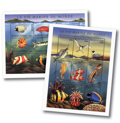 EY - Fish Stamps - Mystic Stamp Company