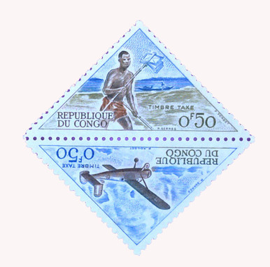 J34a - 1961 Congo, People's Republic - Mystic Stamp Company