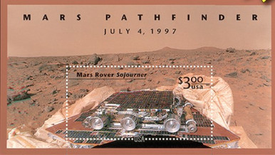 EL - Mars Pathfinder Mint Stamp - Mystic Stamp Company