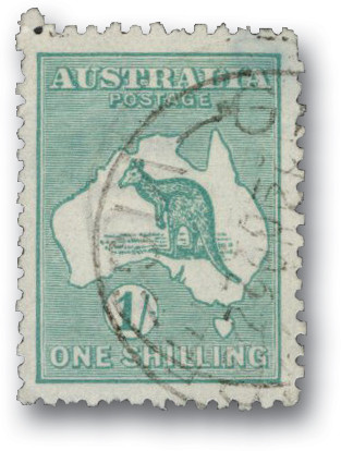 10 - 1913 Australia - Mystic Stamp Company