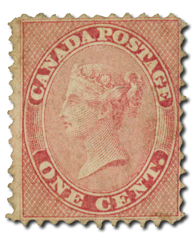 14 - 1859 Canada - Mystic Stamp Company