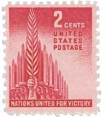 907 - 1943 2c Nations United for Victory - Mystic Stamp Company