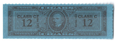 TC2442a - 1953, 12 Cigar Revenue Tax Stamp, Class C, Series 123 ...