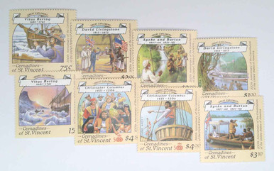 596-603 - 1988 St. Vincent Grenadines - Mystic Stamp Company