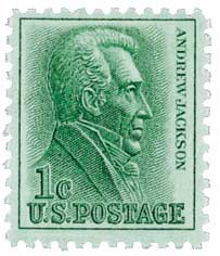 1209 - 1963 1c Andrew Jackson - Mystic Stamp Company