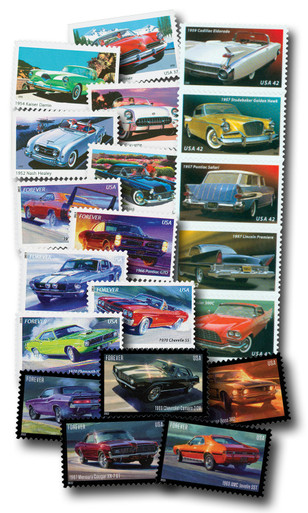 3931/5719 - 2005-22 America of the Move, 20 stamps - Mystic Stamp Company