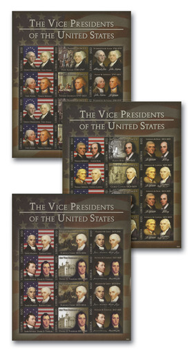 M12181 - 2018 $100 U.S. Vice Presidents Collection, Mint, Set of 3 ...