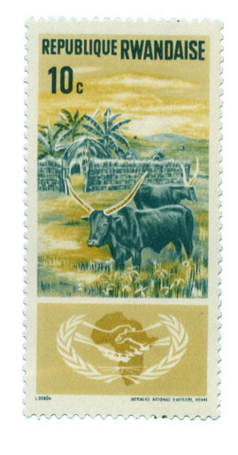 126 - 1965 Rwanda - Mystic Stamp Company
