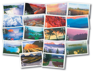 C133-50 - 1999-2012 Scenic American Landscapes, Complete Set of 18 ...