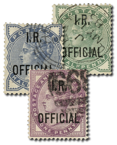 O2-4 - 1882-85 Great Britain - Mystic Stamp Company