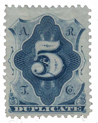 1T14 - 1881 5c American Rapid Telegraph Co. "Office Coupon" Stamp ...