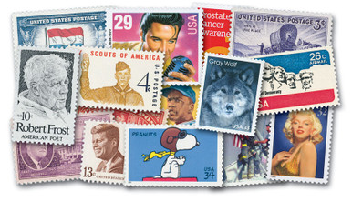 M8133a - 1878-2017 Giant Collection - 2000 used U.S. postage stamps ...
