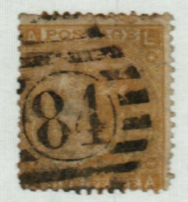 46 - 1865 Great Britain, Queen Victoria - Mystic Stamp Company