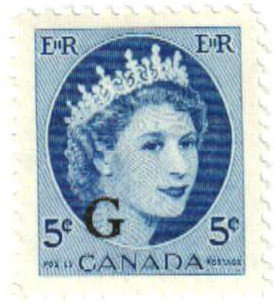O44 - 1955 Canada - Mystic Stamp Company