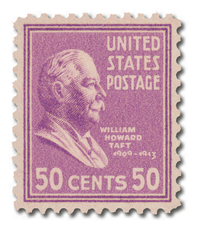 831 - 1938 50c William H. Taft, Mauve - Mystic Stamp Company